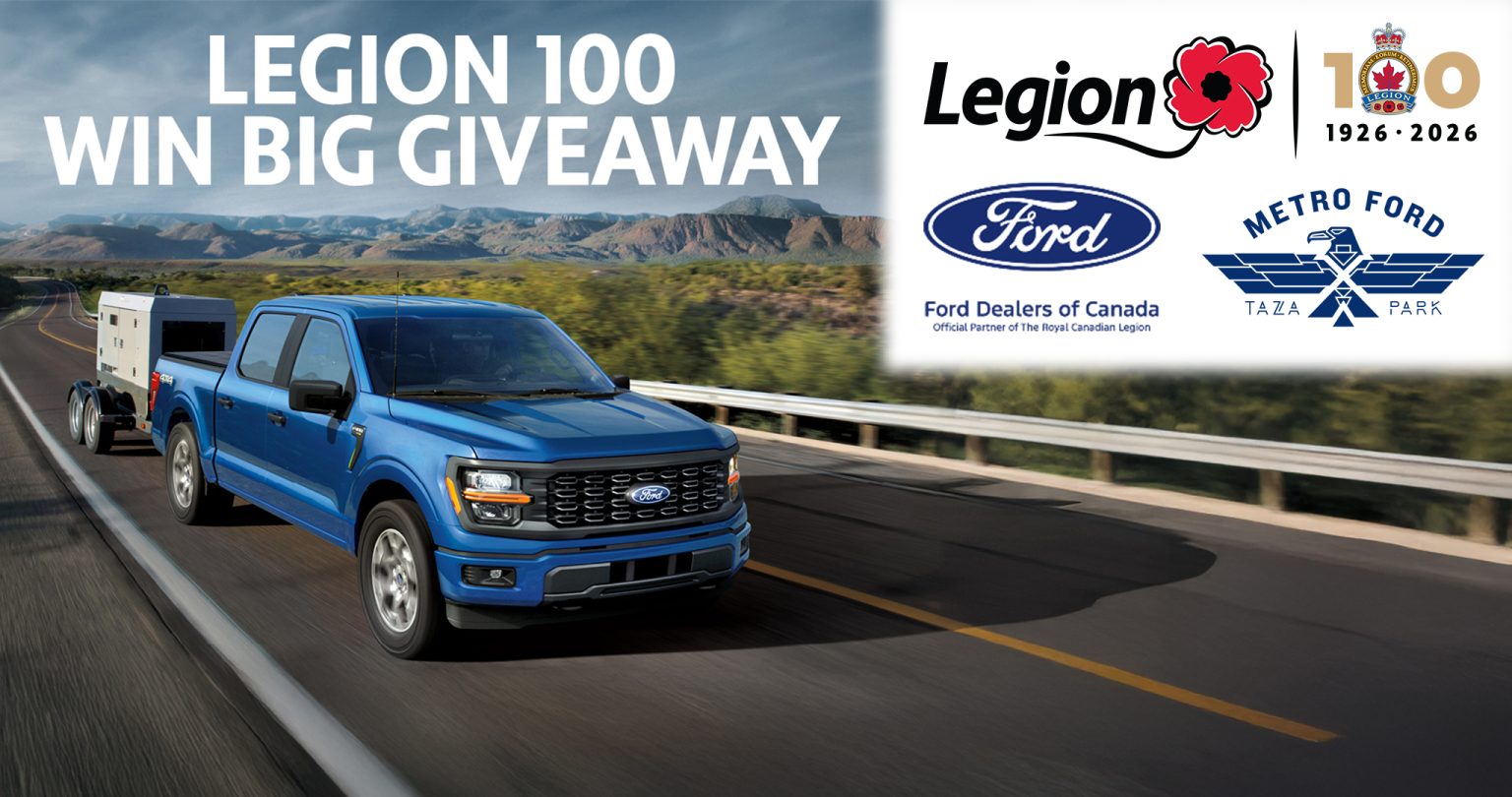 Legion 100 Win Big Giveaway | Win a 2026 Ford F-150 STX | Metro Ford