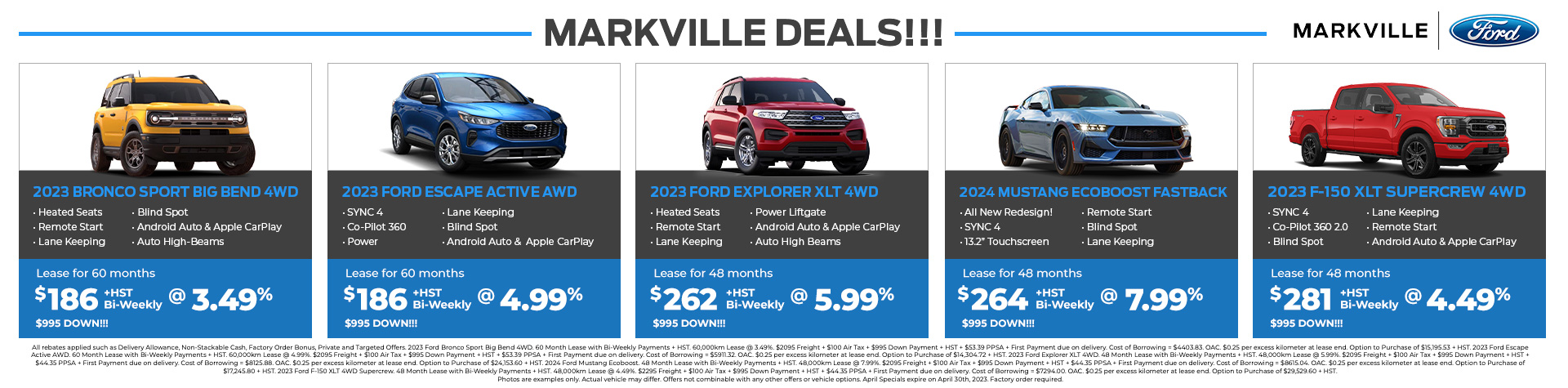 Markville Ford: New & Used Ford Dealership Unionville, ON. | MARKVILLE ...