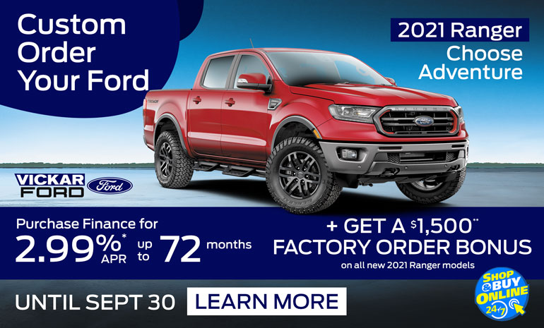 New & Used Ford Dealership Winnipeg · Manitoba | Vickar Ford