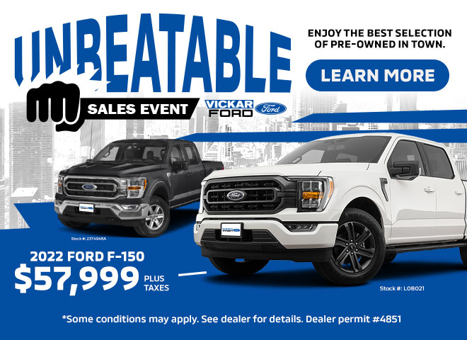 New & Used Ford Dealership Winnipeg · Manitoba | Vickar Ford