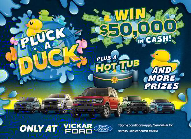 Pluck-a-Duck Event at Vickar Ford | Vickar Ford