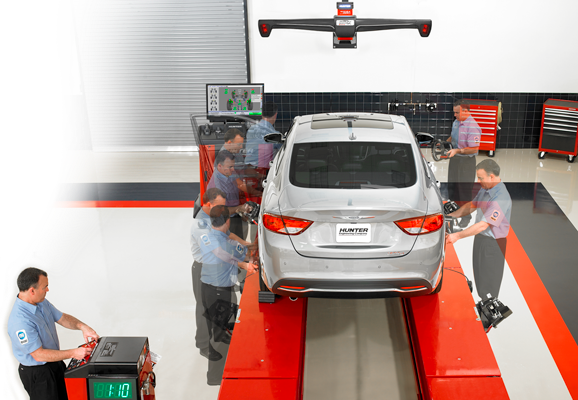 4 Wheel Tire Alignment - Family Ford