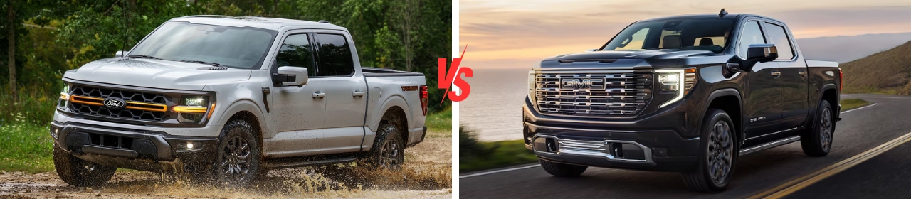 2024 Ford F-150 vs. GMC Sierra 1500 | Langenburg Motors